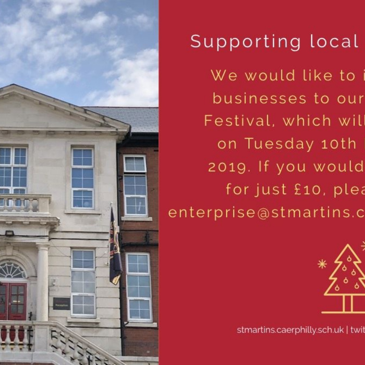 St Martin's School - Supporting Local Businesses